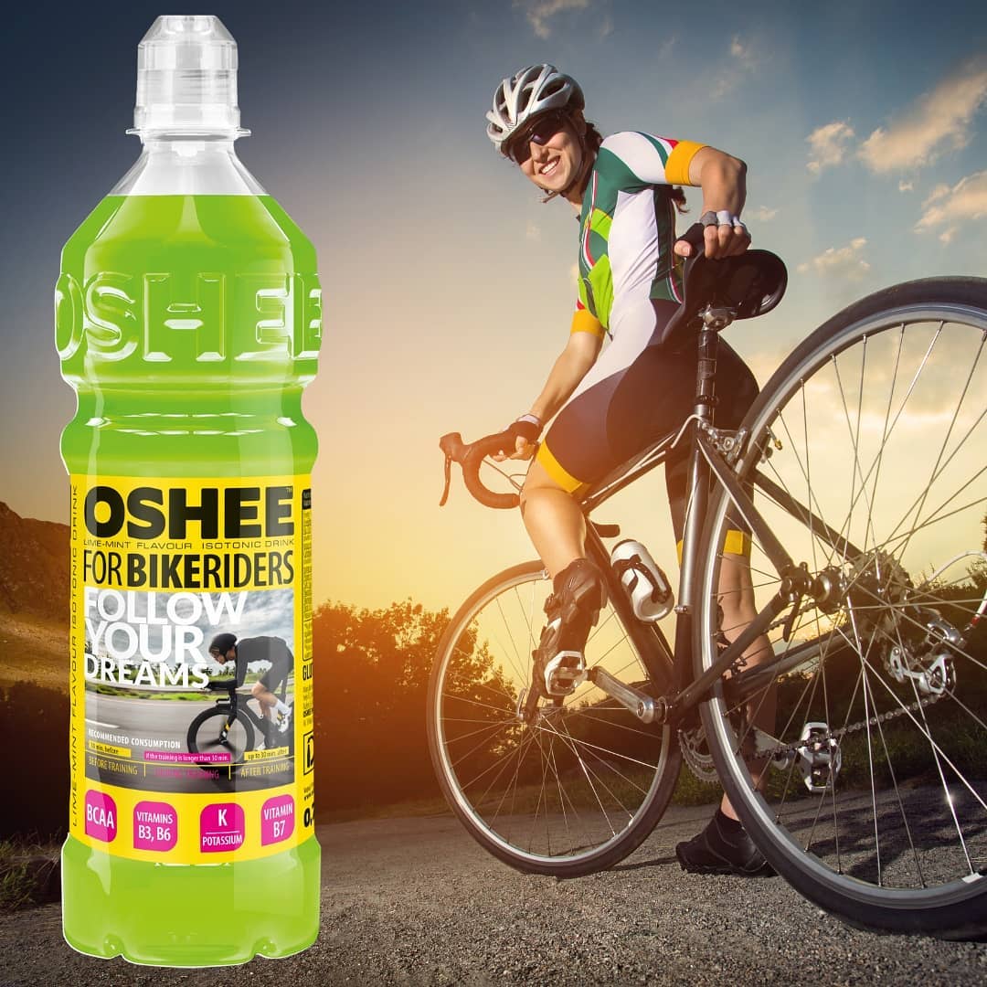OSHEE Isotonic Drink 750 ml, izotonický nesycený nápoj s vitaminem B ...