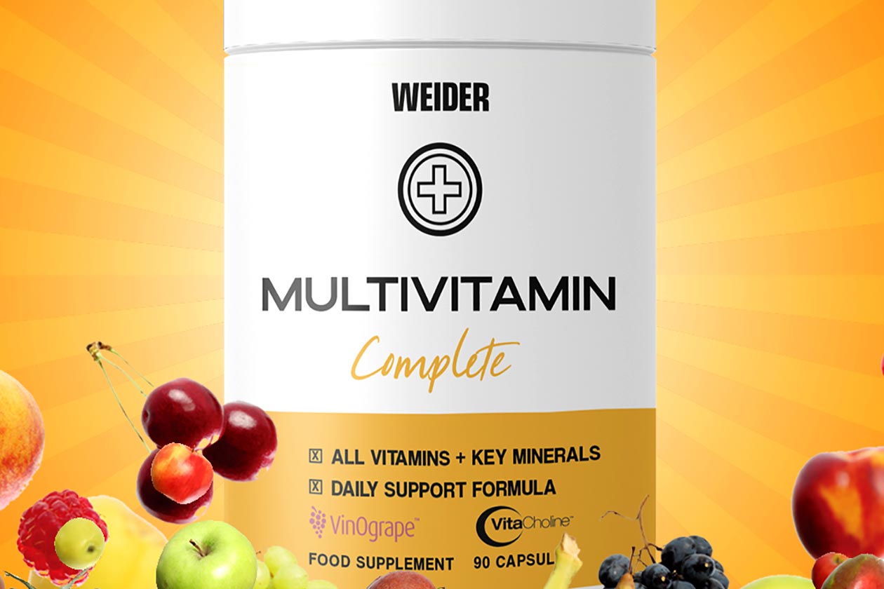Weider Multivitamin Complete 90 kapslí, vitamíny, minerály, cholin a ...